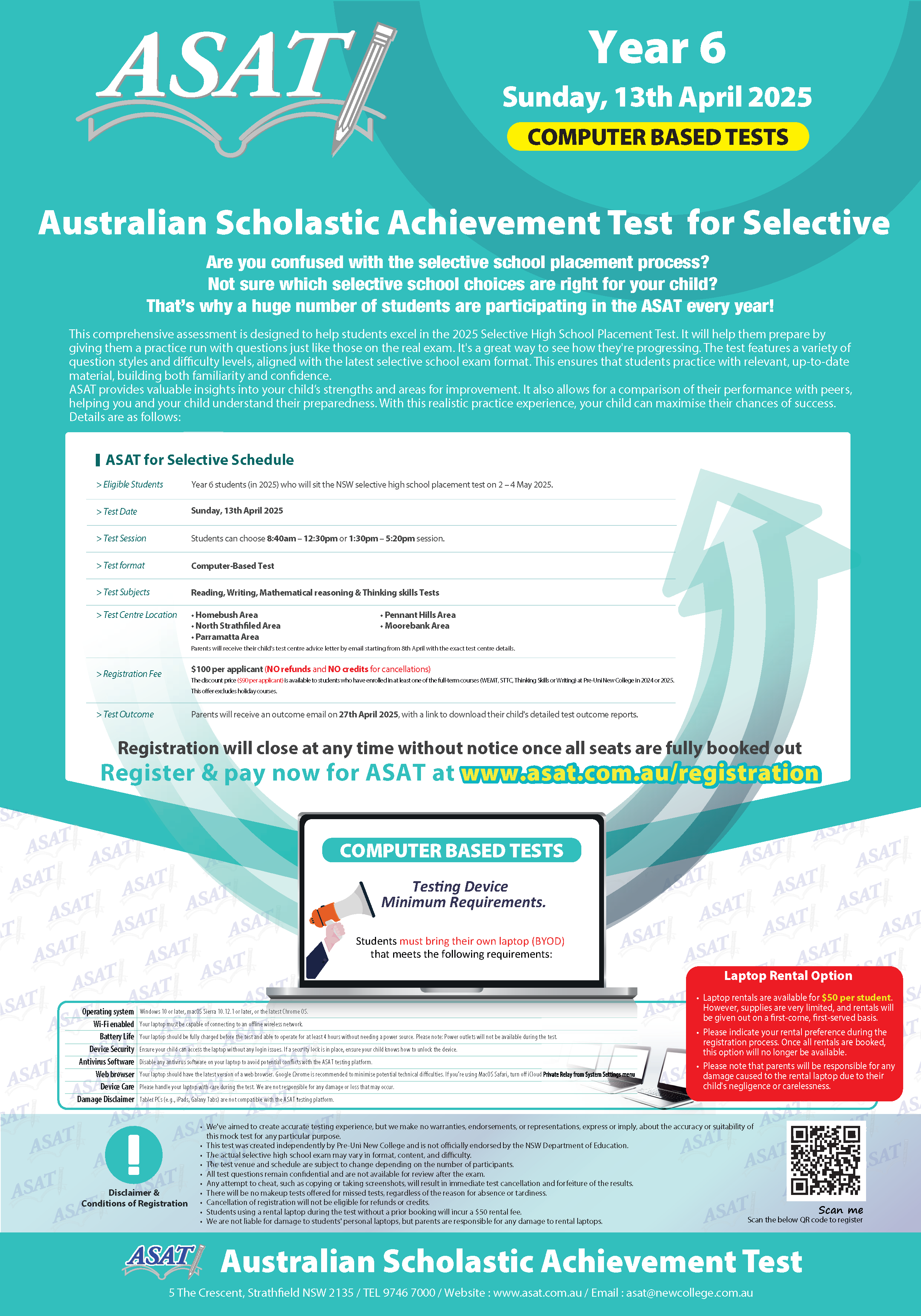 Cyberschool - The 35th ASAT Registrations are now open!